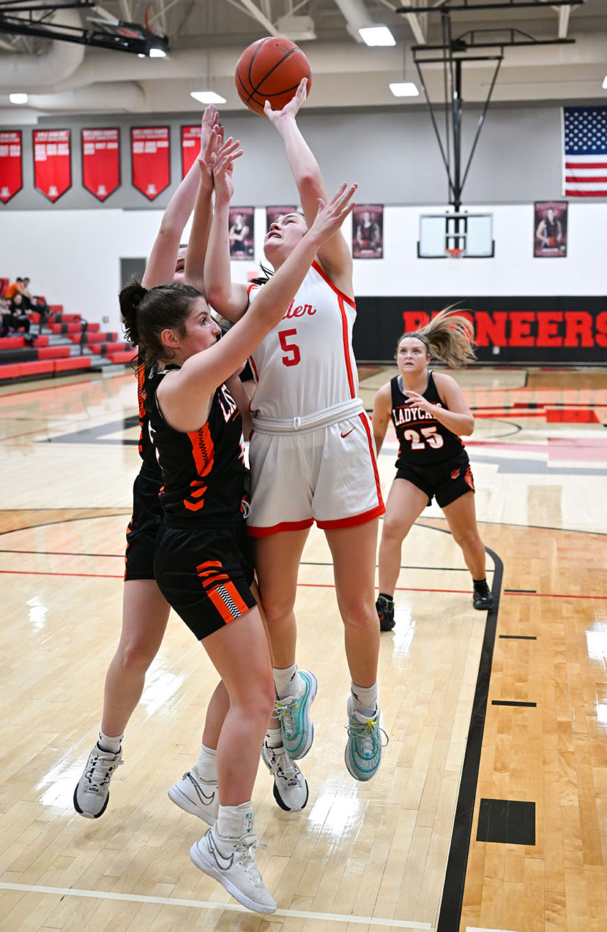 Girls Basketball: North Union’s strong defense slows Jonathan Alder
