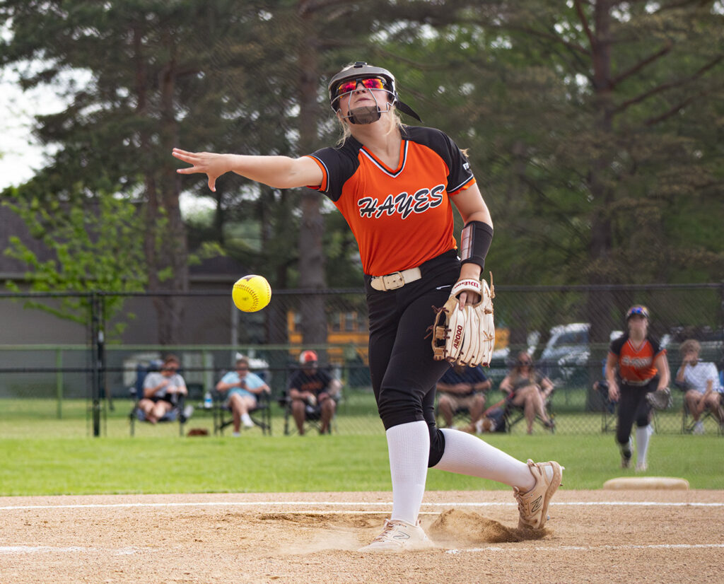 Delaware’s Leighty keeps composed through the ups and downs